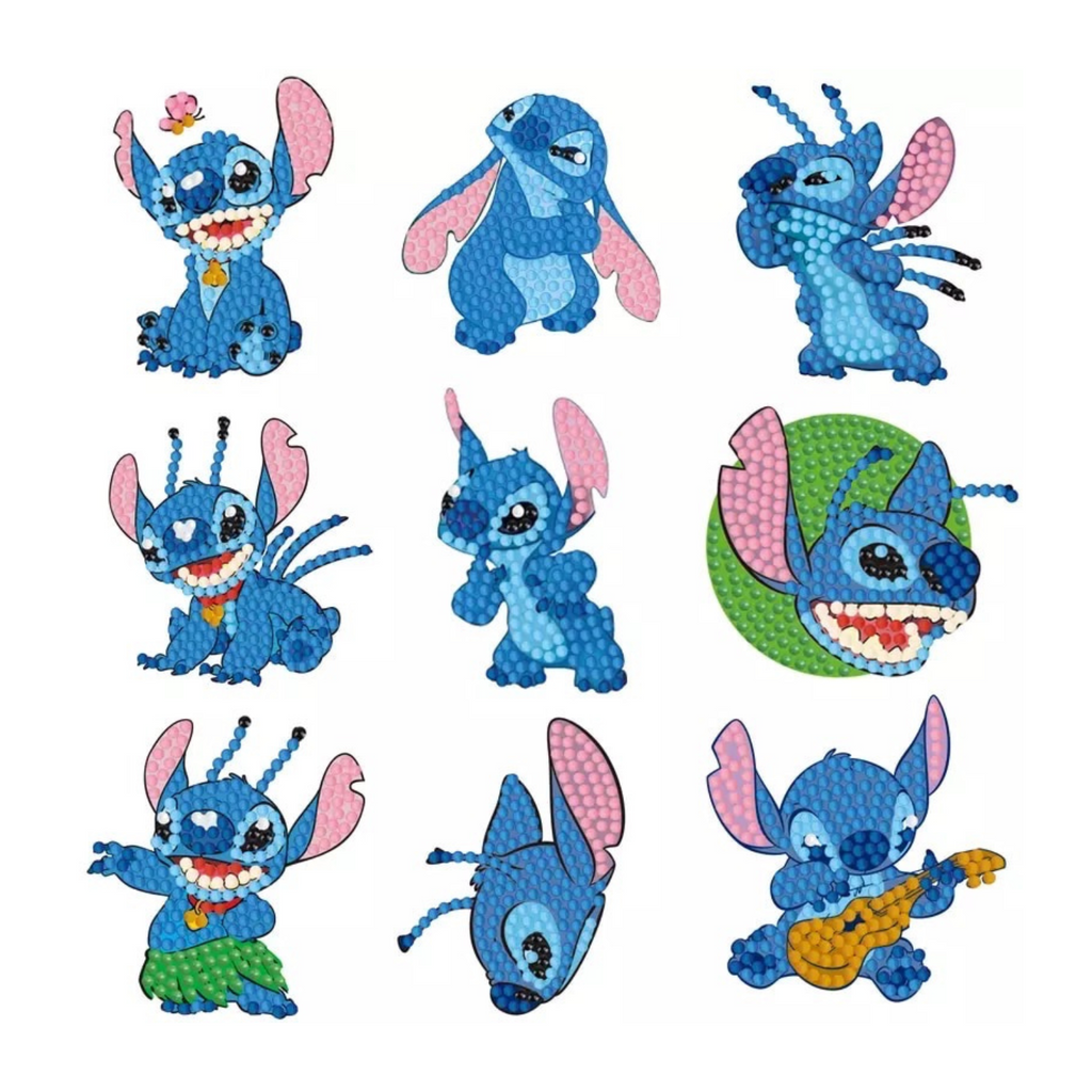 🌟 Stitch - Stickers con Diamantes | Decora con Brillo y Estilo ...