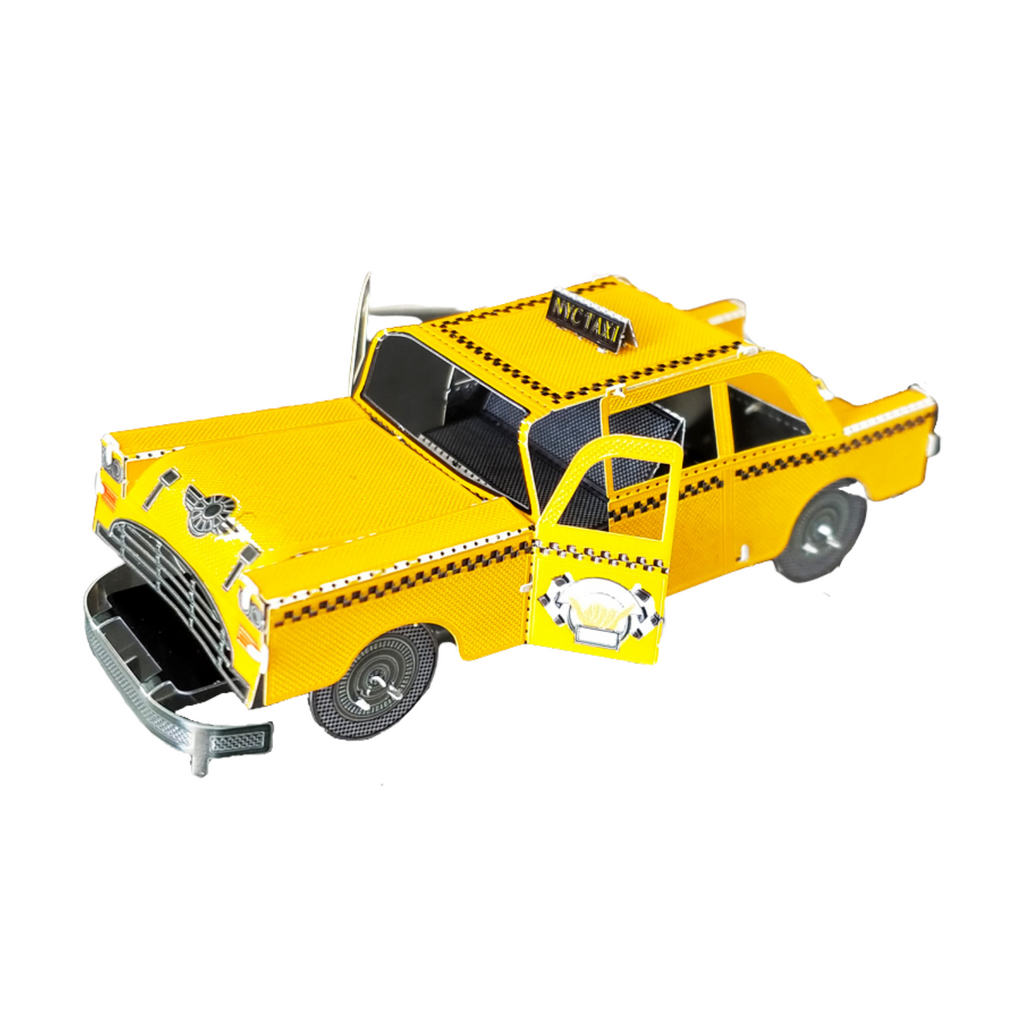 🚖 Puzzle 3D Metálico NYC Taxi | Modelismo Urbano – Pasatiempos Chile